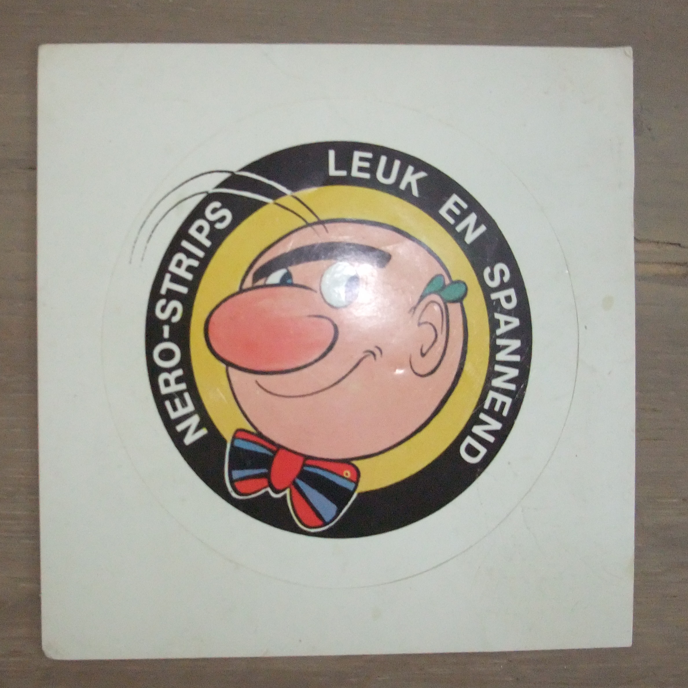Sticker / Nero Strips Leuk en Spannend - Marc Sleen - U Zoekt Ik Vind