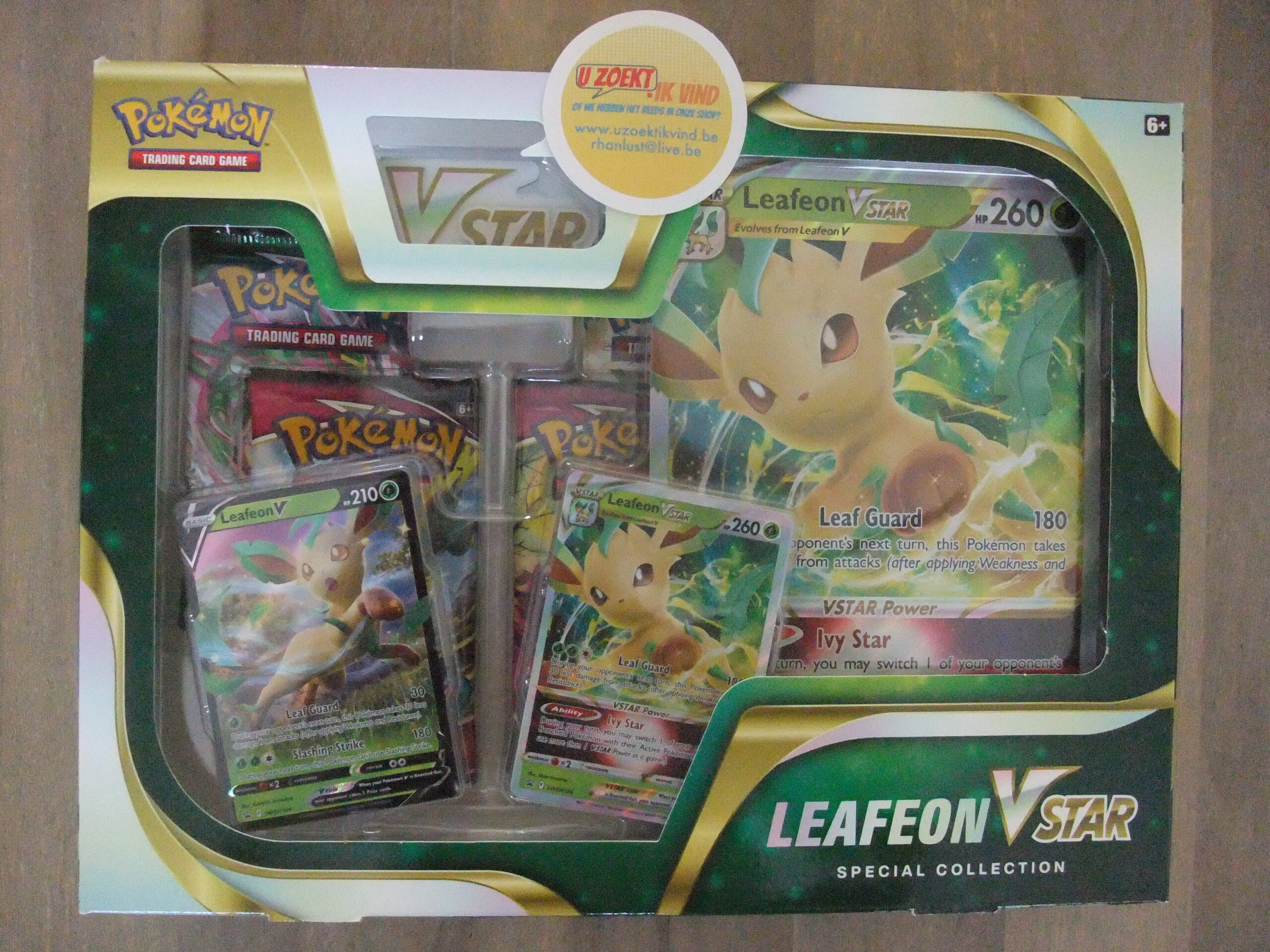 Pokemon / VStar Special Collection - Leafeon - U Zoekt Ik Vind