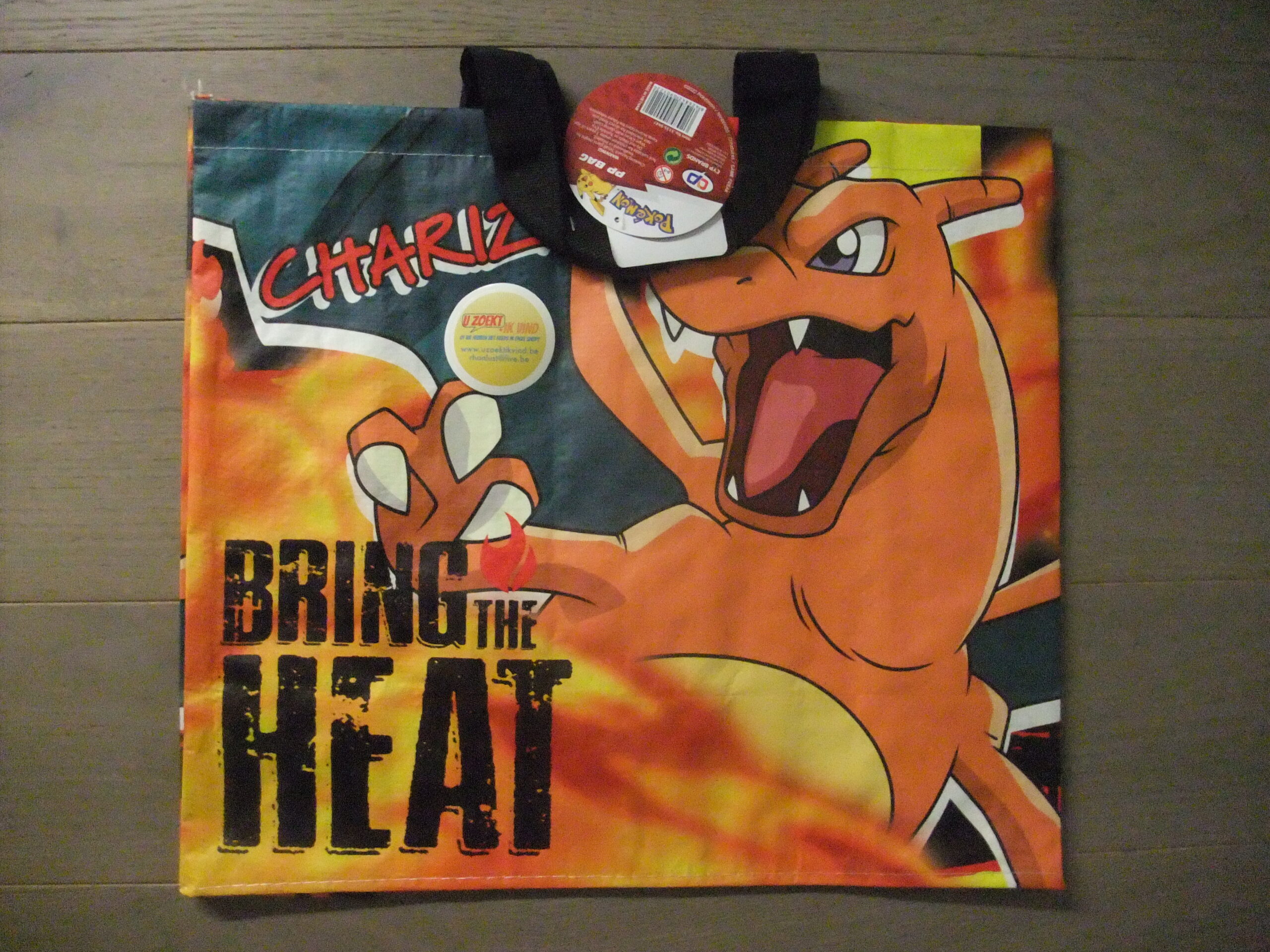 POKEMON - Charizard - Shopping Bag 40X45X20 CM - U Zoekt Ik Vind