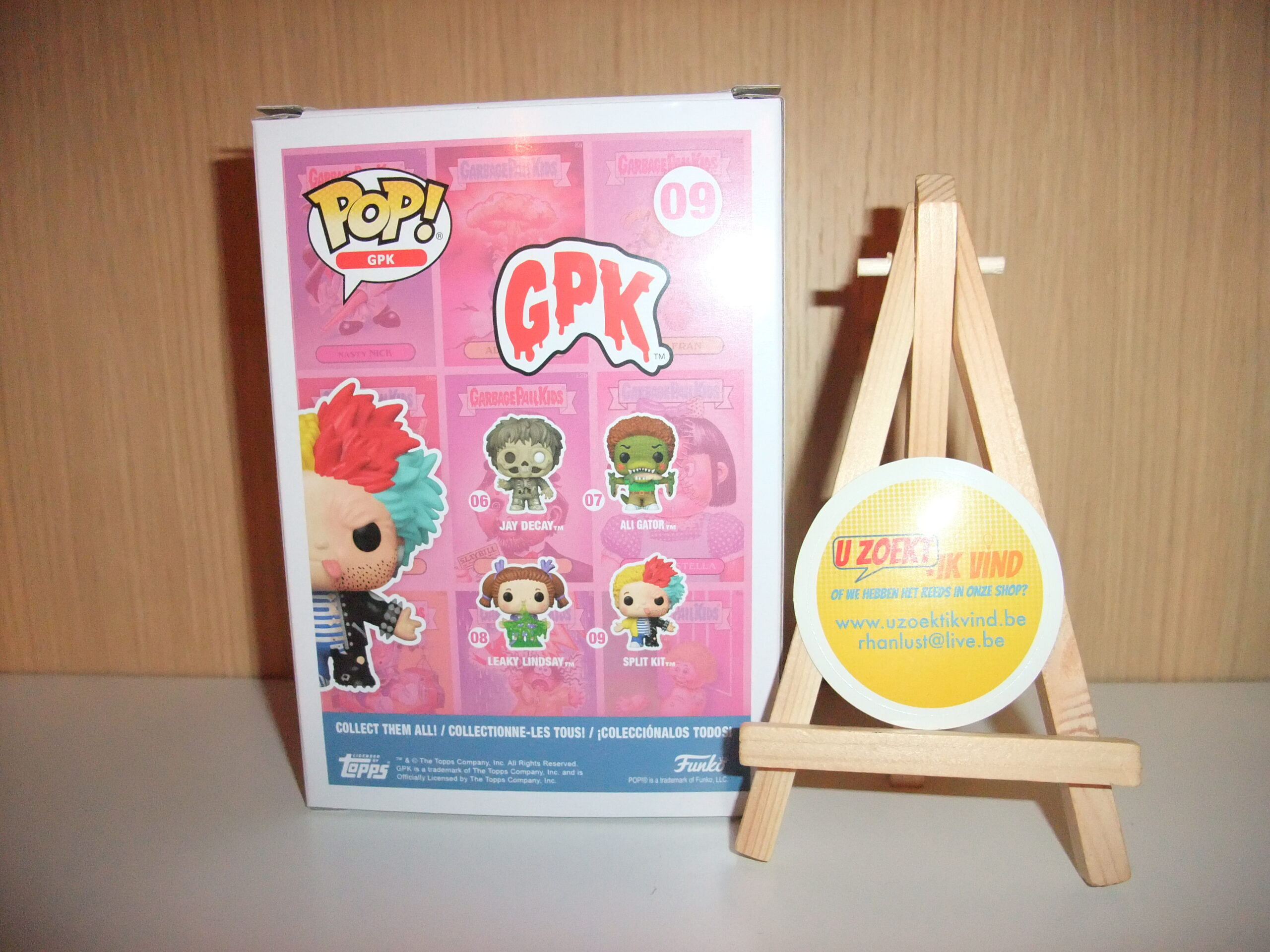 Funko GPK / 09. Garbage Pail Kids - Split Kit - U Zoekt Ik Vind