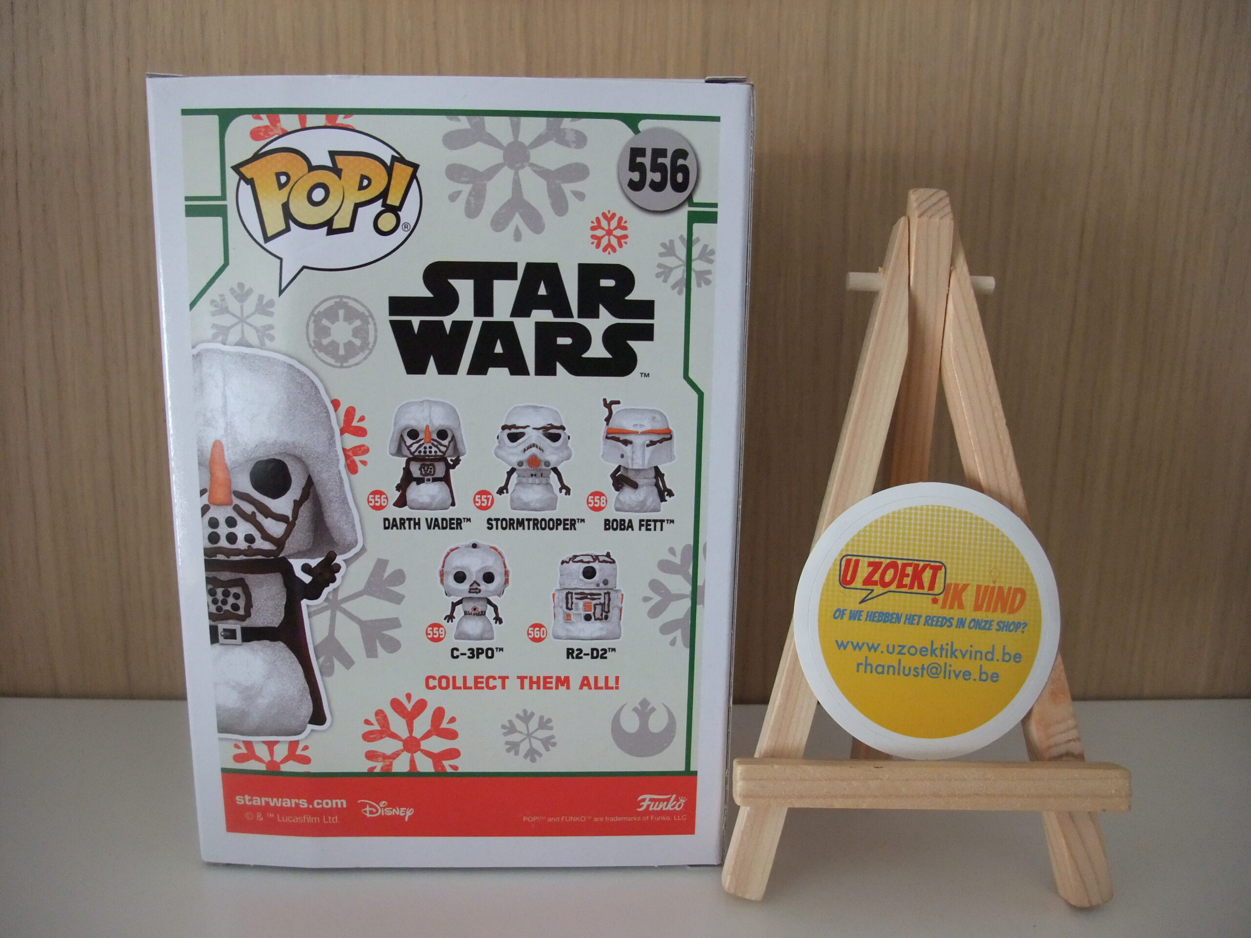Funko / 556. Star Wars - Darth Vader (Snow) - U Zoekt Ik Vind