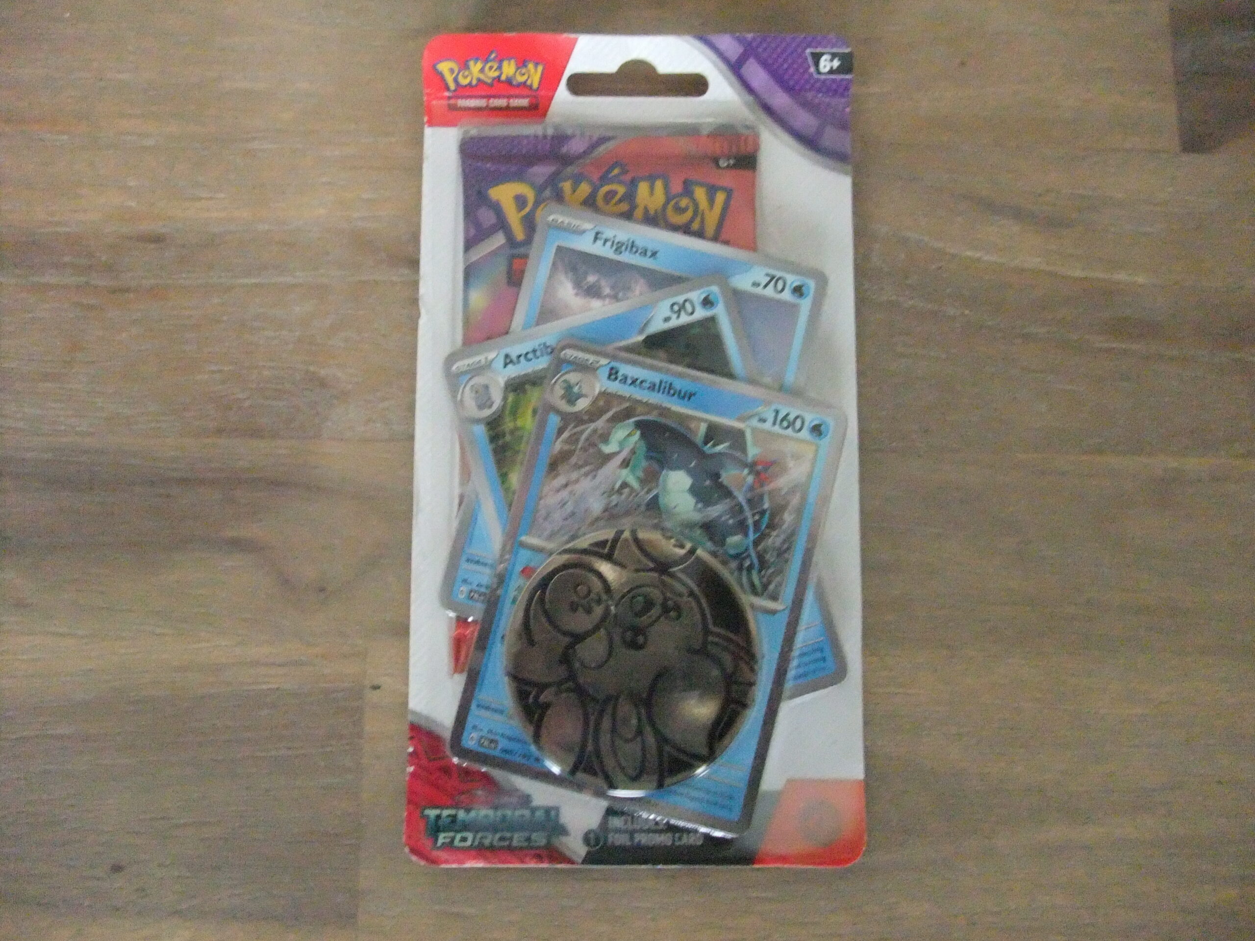 Pokemon / Temporal Forces Premium Checklane blister Baxcalibur - U ...